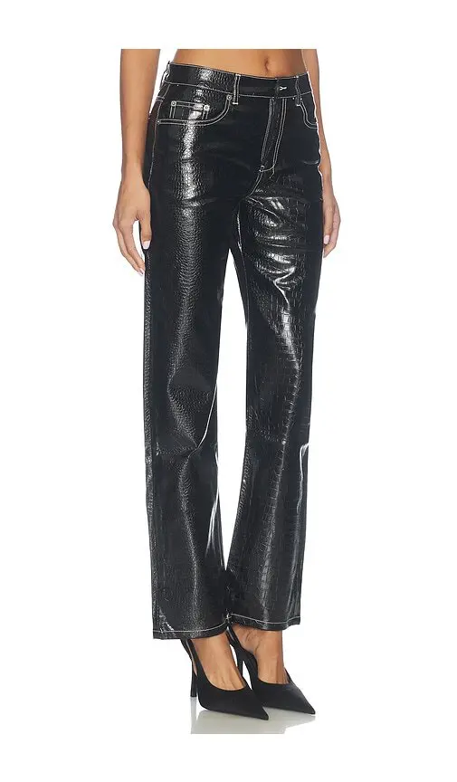 Ksubi Pinup Croc Patent Pant