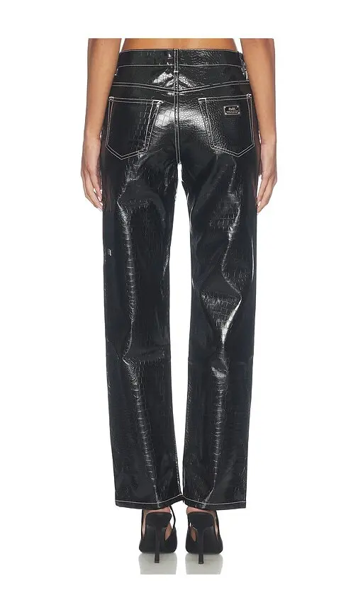 Ksubi Pinup Croc Patent Pant