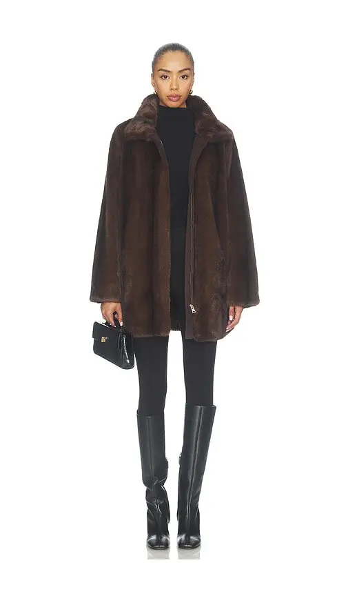 Soia & Kyo Sheila Jacket In Brown
