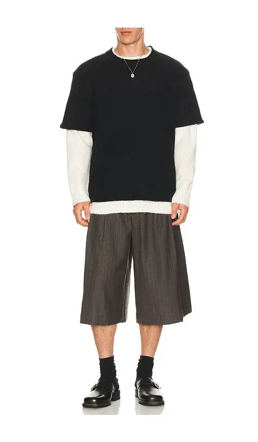 NAHMIAS Layered Sweater