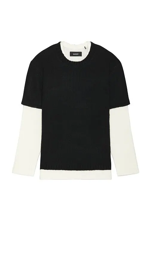 NAHMIAS Layered Sweater