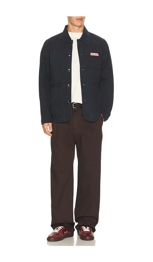 RHYTHM Canvas Mechanics Jacket In Blue