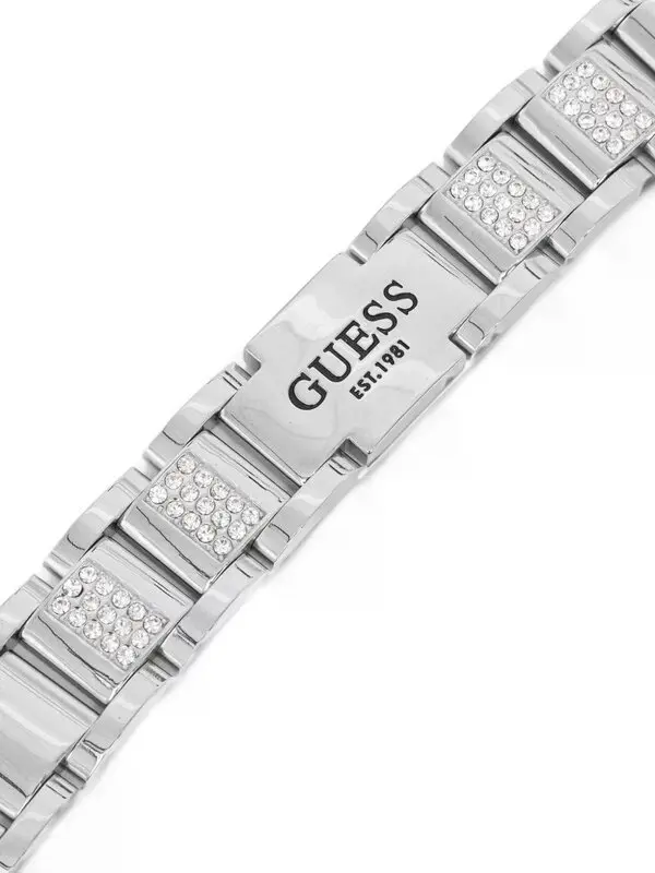 Guess Steel Logo Chain Bracelet
