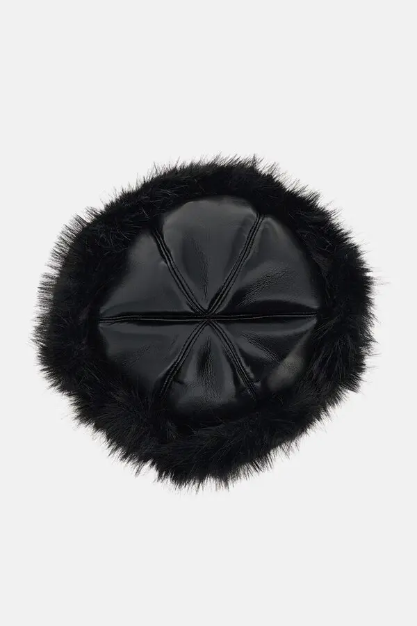 STAND STUDIO Cappello In Eco Pelliccia Sable