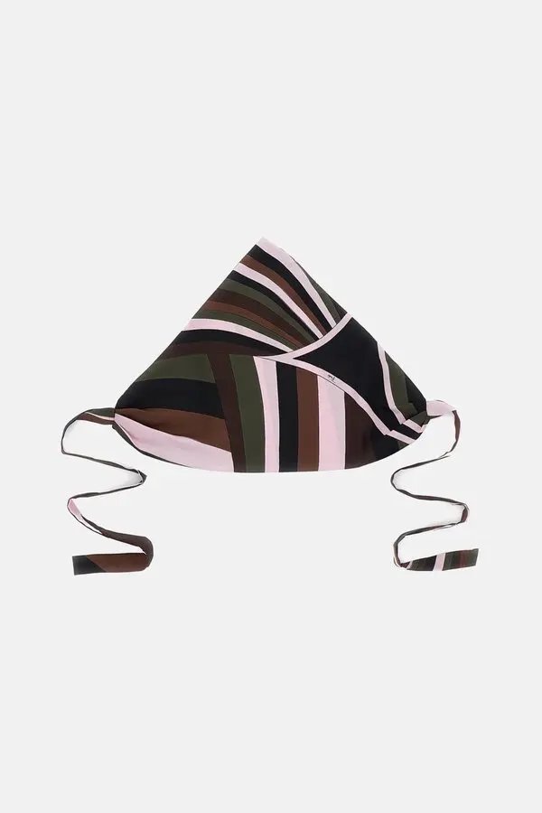 Emilio Pucci Bandana Per Capelli In Seta - Multicolor