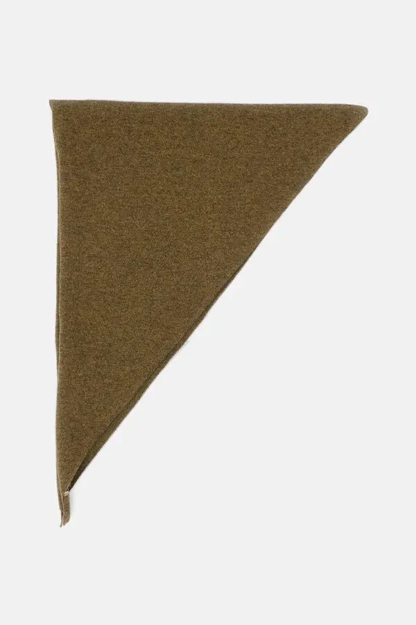 Extreme Cashmere N.35 Bandana Sciarpa A Triangolo - Verde