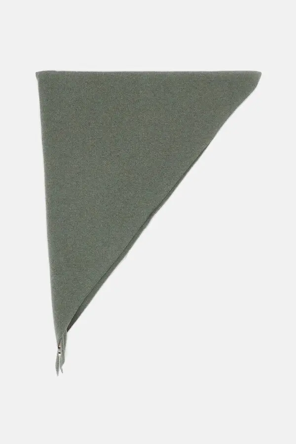 Extreme Cashmere N.35 Bandana Sciarpa A Triangolo - Verde