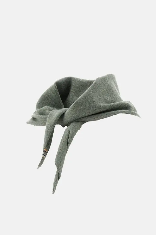 Extreme Cashmere N.35 Bandana Sciarpa A Triangolo - Verde
