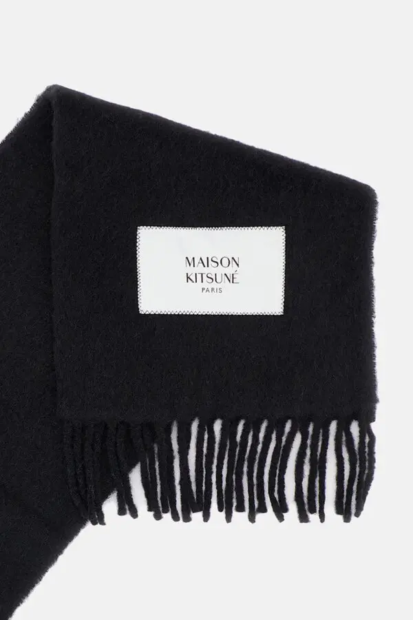 Maison Kitsuné Sciarpa In Alpaca