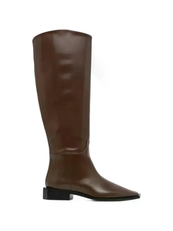 VANDA NOVAK Giselle Square-toe Boots