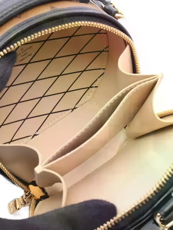 LOUIS VUITTON 2012 Mini Boîte Chapeau Monogram Reverse Shoulder Bag