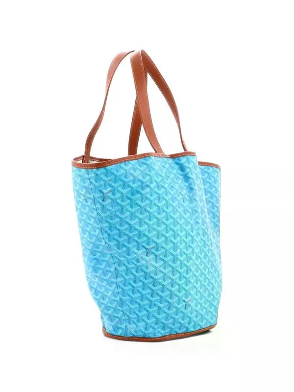 Goyard Belharra Reversible Coated Canvas Tote Bag - Blue