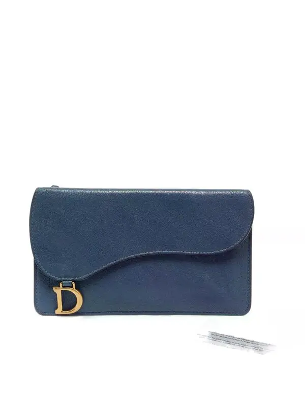 Dior 2000 Saddle D Charm Wallet