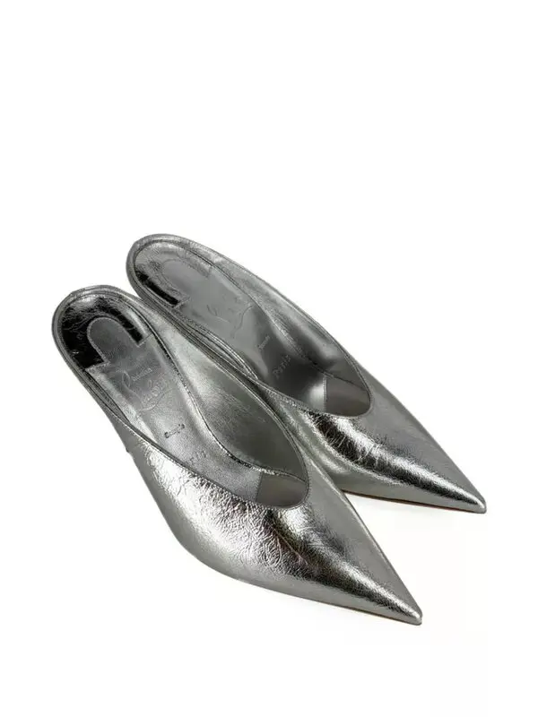 CHRISTIAN LOUBOUTIN Miss Z 80 Pointed-toe Mules
