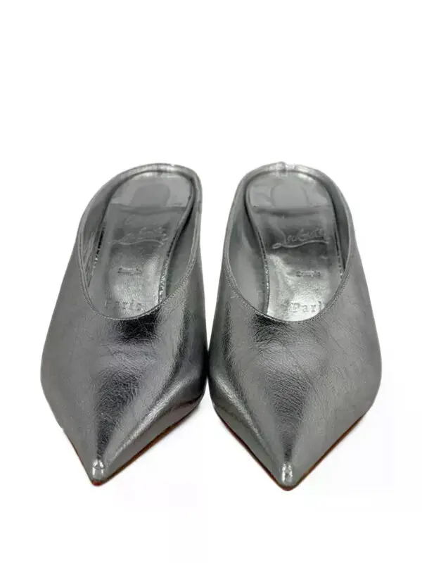 CHRISTIAN LOUBOUTIN Miss Z 80 Pointed-toe Mules