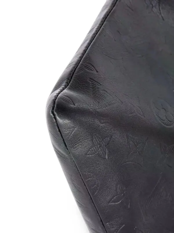 LOUIS VUITTON Discovery Pochette Monogram Shadow Leather Gm Pouch
