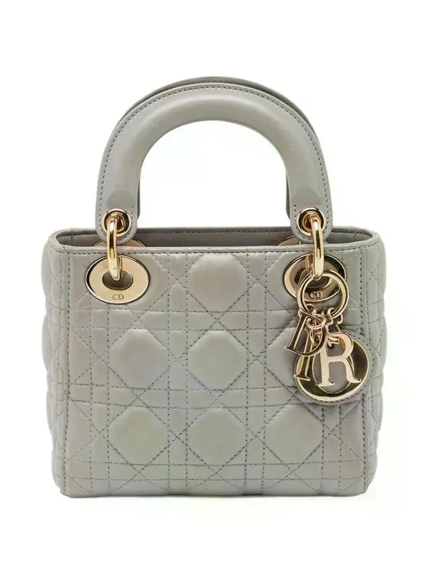 Dior 2015 Mini Lady Cannage Tote Bag