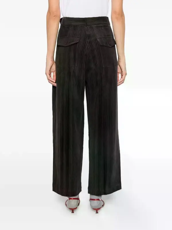 LA PISCINE Belted Corduroy Trousers