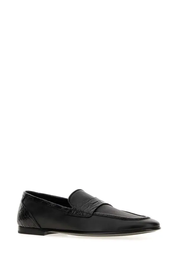 Dolce & Gabbana Leather Loafers