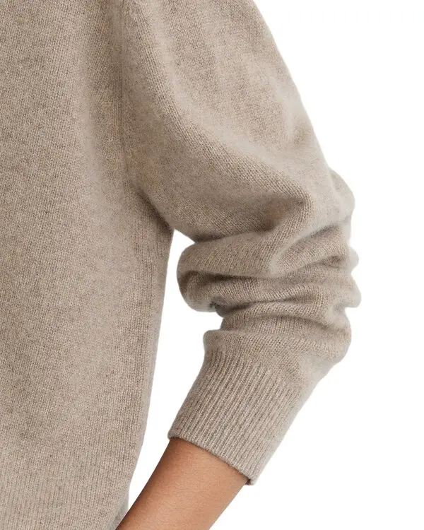REISS Jenna Cashmere V Neck Sweater - Neutral