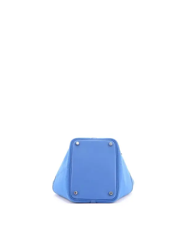 Hermès Pm Cargo Picotin Lock Bag Canvas And Swift