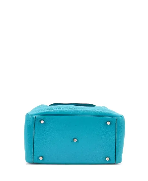 Hermès 30 Lindy Bag Clemence - Blue