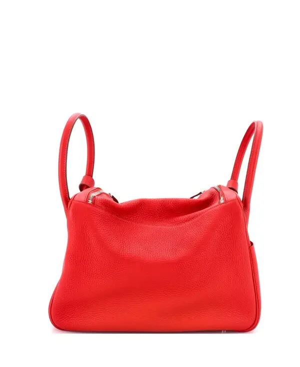 Hermès 34 Lindy Bag Clemence - Red