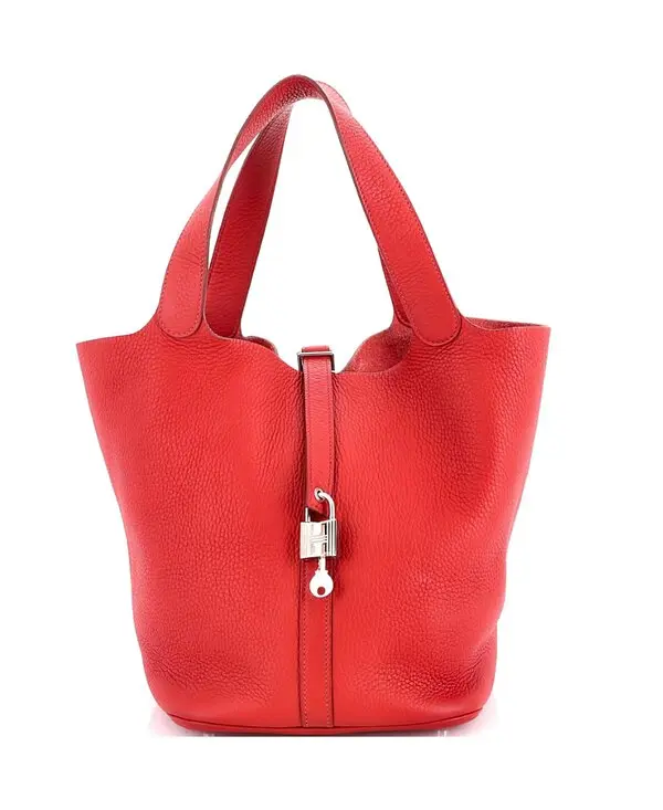 Hermès Gm Picotin Lock Bag Clemence