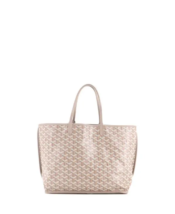 Goyard Pm Anjou Reversible Tote Embroidered Coated Canvas