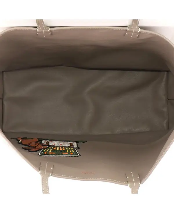 Goyard Pm Anjou Reversible Tote Embroidered Coated Canvas