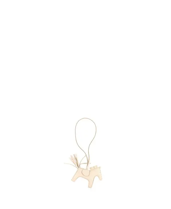 Hermès Pm Mono-tone Grigri Rodeo Bag Charm Leather