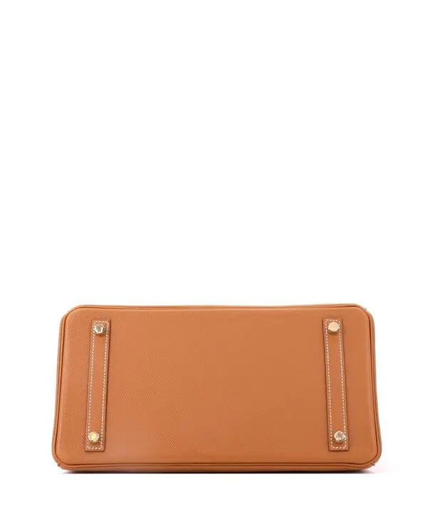 Hermès Birkin 30 Handbag Brown Epsom With Hardware