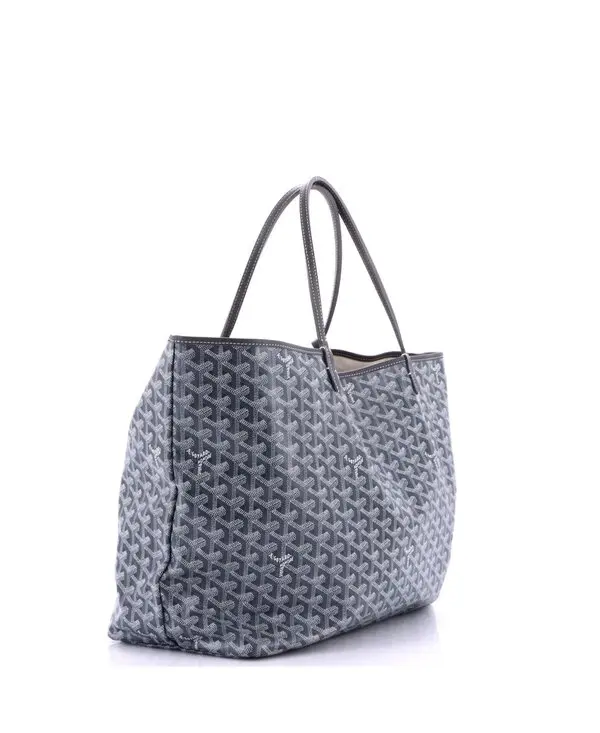 Goyard Gm Saint Louis Tote Coated Canvas - Gray