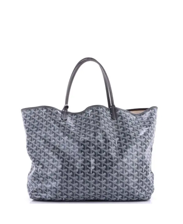 Goyard Gm Saint Louis Tote Coated Canvas - Gray