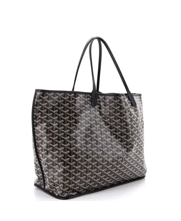 Goyard Gm Anjou Reversible Tote Coated Canvas