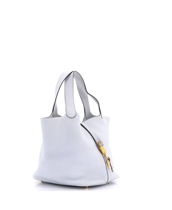 Hermès Mm Picotin Lock Bag Clemence