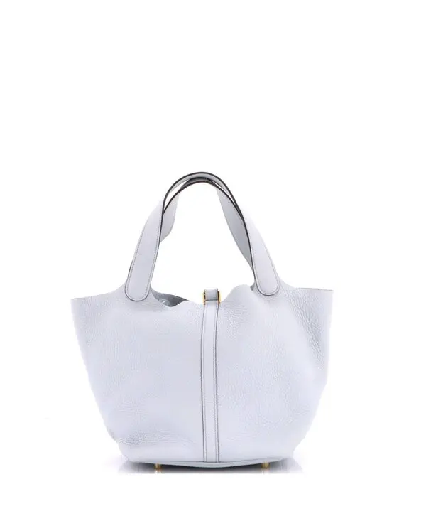 Hermès Mm Picotin Lock Bag Clemence