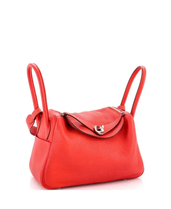 Hermès 26 Lindy Bag Clemence - Red