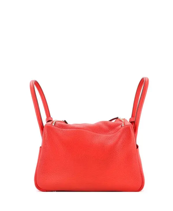 Hermès 26 Lindy Bag Clemence - Red