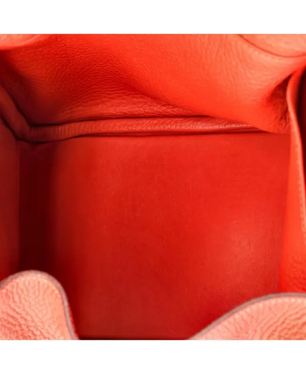 Hermès 26 Lindy Bag Clemence - Red