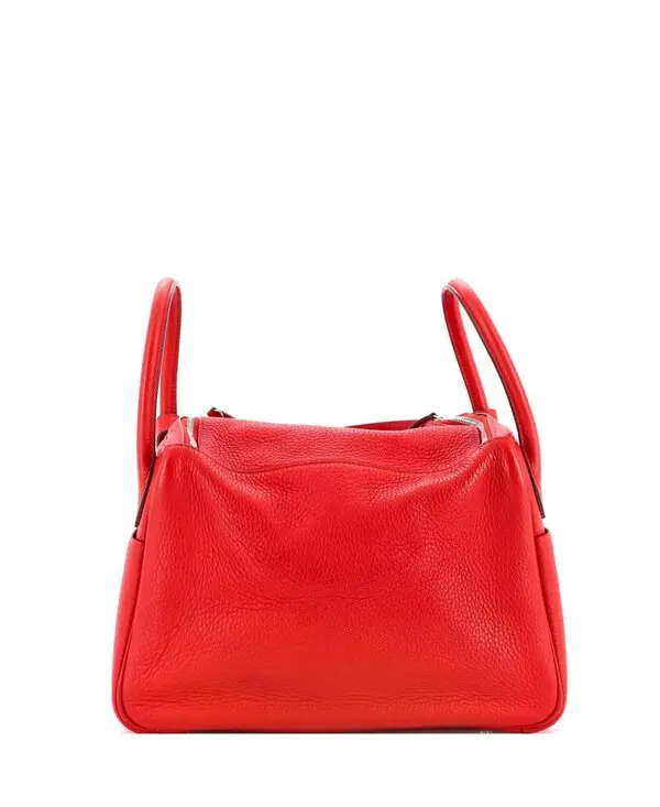 Hermès 30 Lindy Bag Clemence - Red