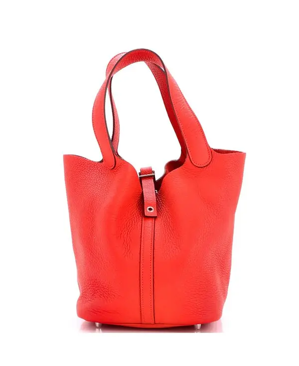 Hermès Mm Picotin Lock Bag Clemence