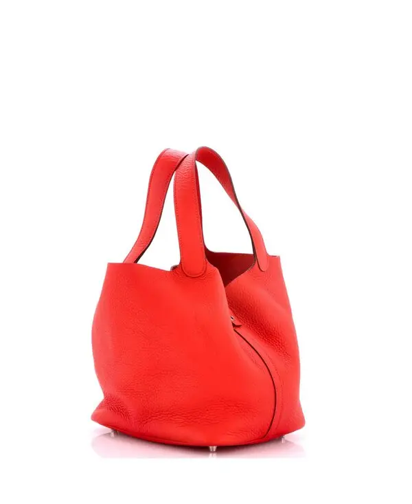 Hermès Mm Picotin Lock Bag Clemence