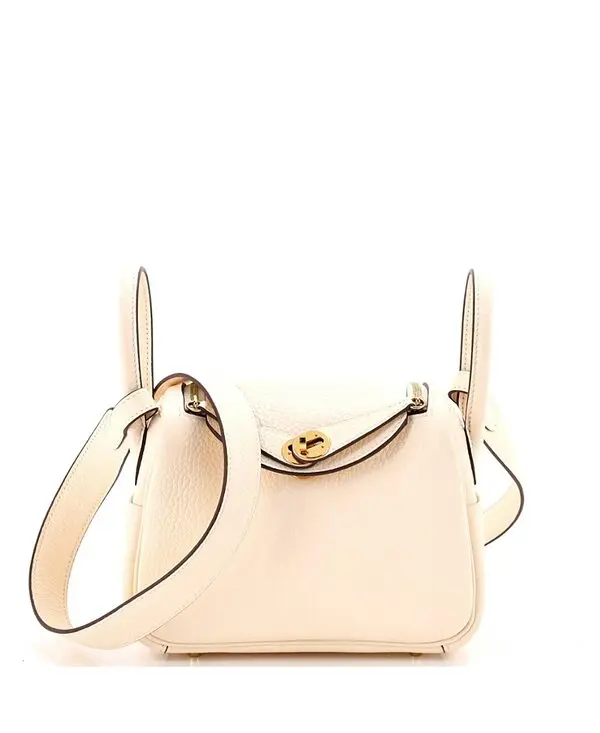 Hermès Lindy Bag Clemence - Neutral