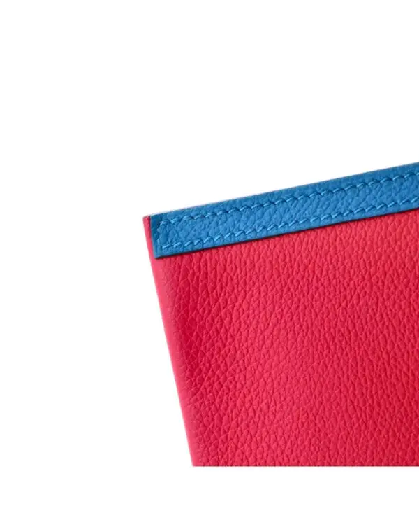 Hermès H Passant Clutch Shoulder Bag Evercolor - Pink