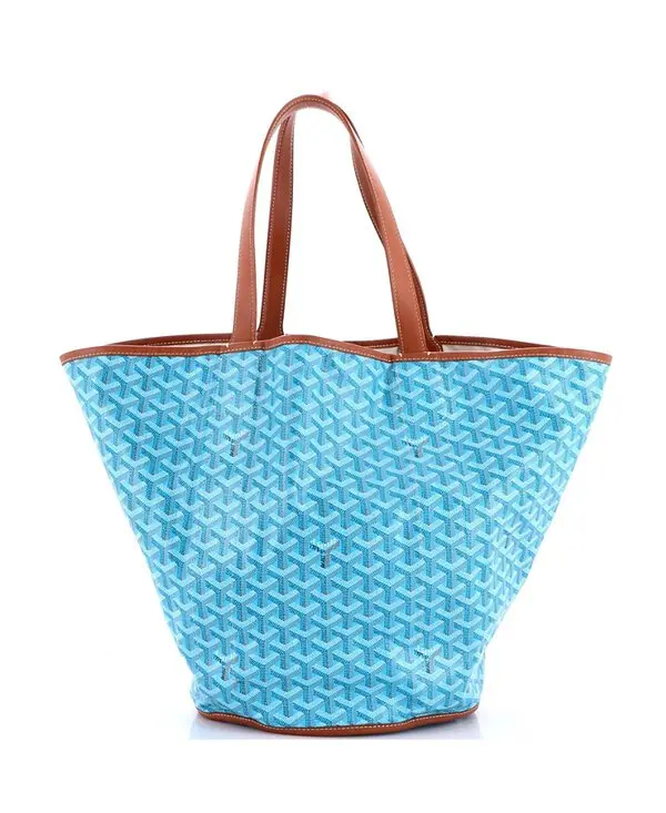 Goyard Belharra Reversible Tote Coated Canvas - Blue