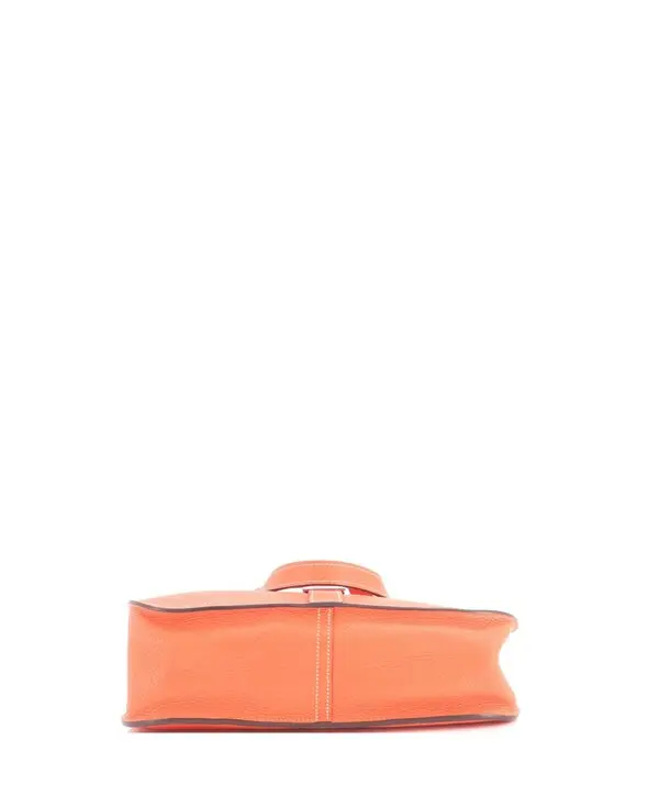 Hermès 31 Halzan Bag Clemence - Orange