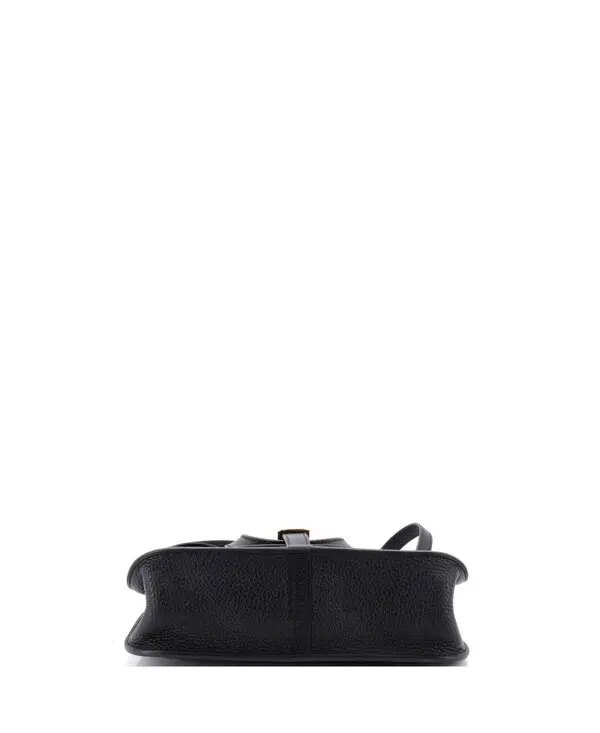 Hermès 25 Halzan Bag Clemence - Black