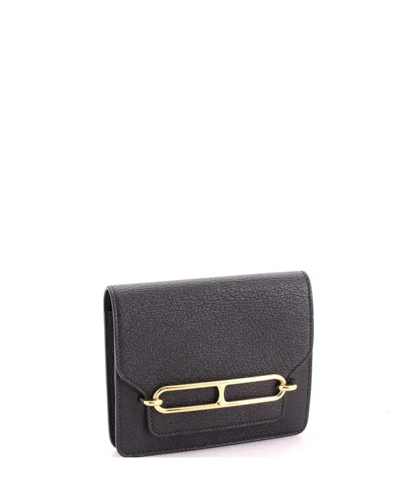 Hermès Roulis Slim Wallet Chevre Mysore