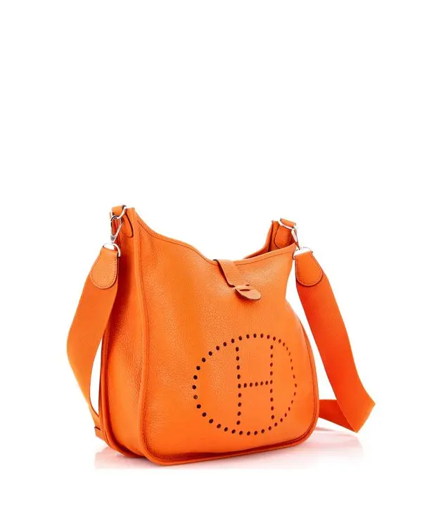 Hermès Gm Evelyne Bag Gen Iii Clemence - Orange